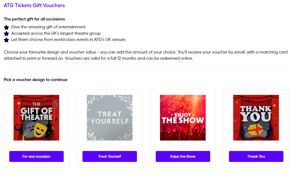 Do you sell gift vouchers for Stranger Things? – ATG Tickets - United ...