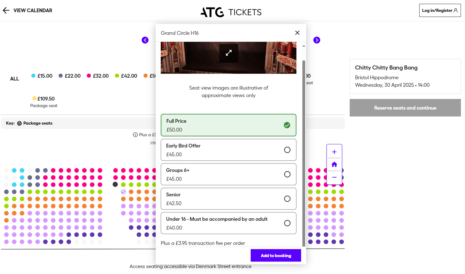 Where can I see concession prices? – ATG Tickets - United Kingdom
